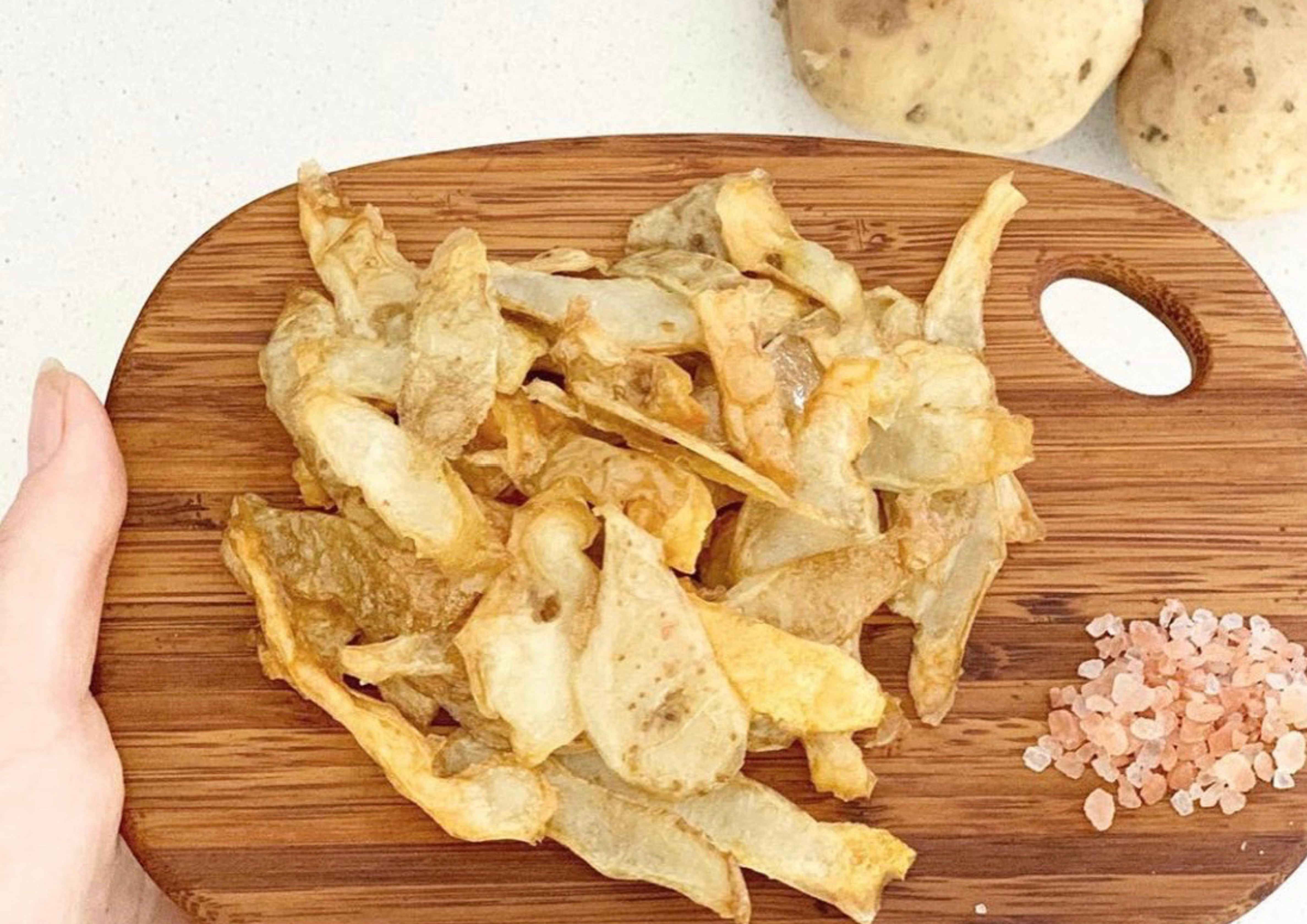 Vegetable skin chips – Wanderlightly
